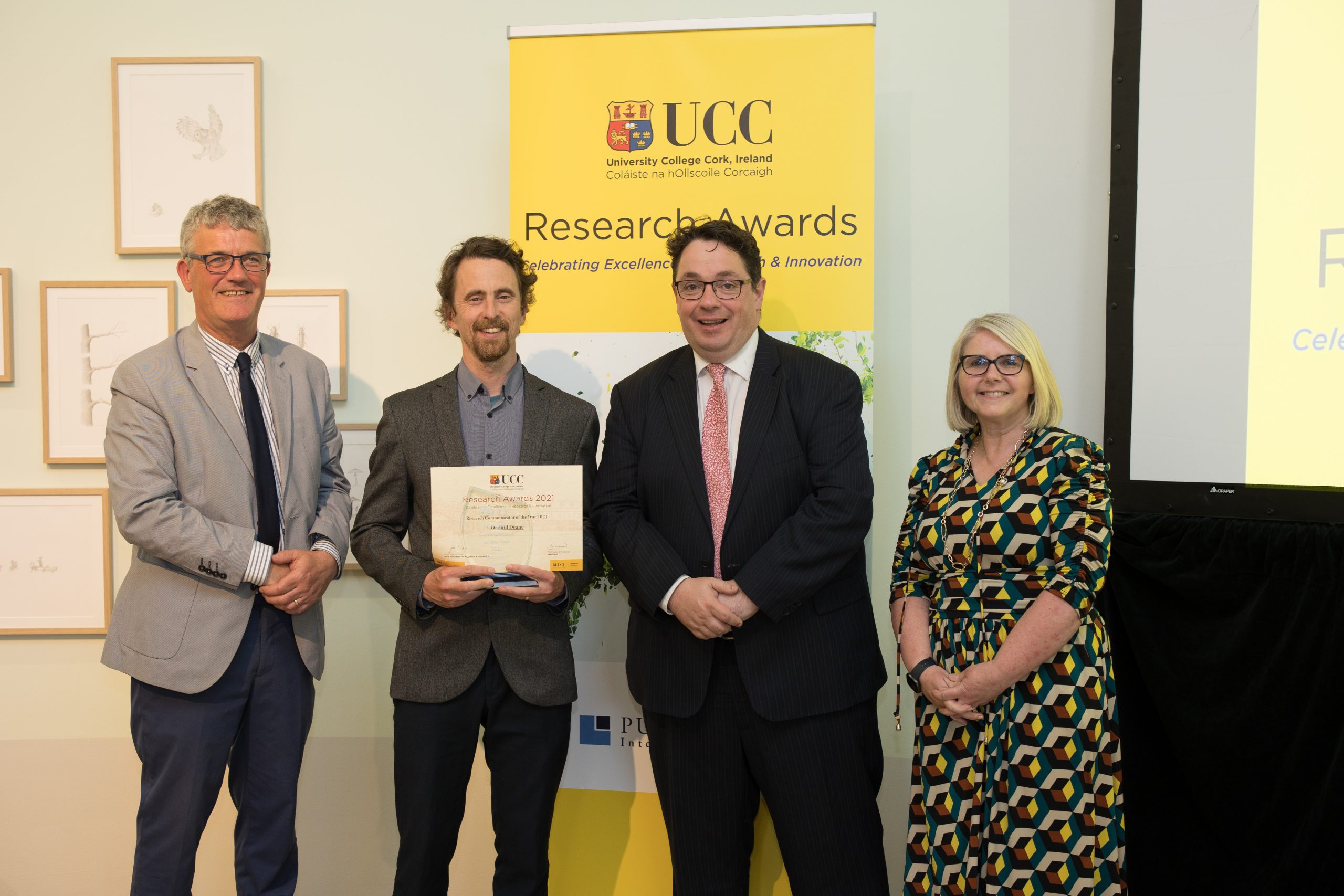 UCC celebrates research excellence at annual awards - MaREI