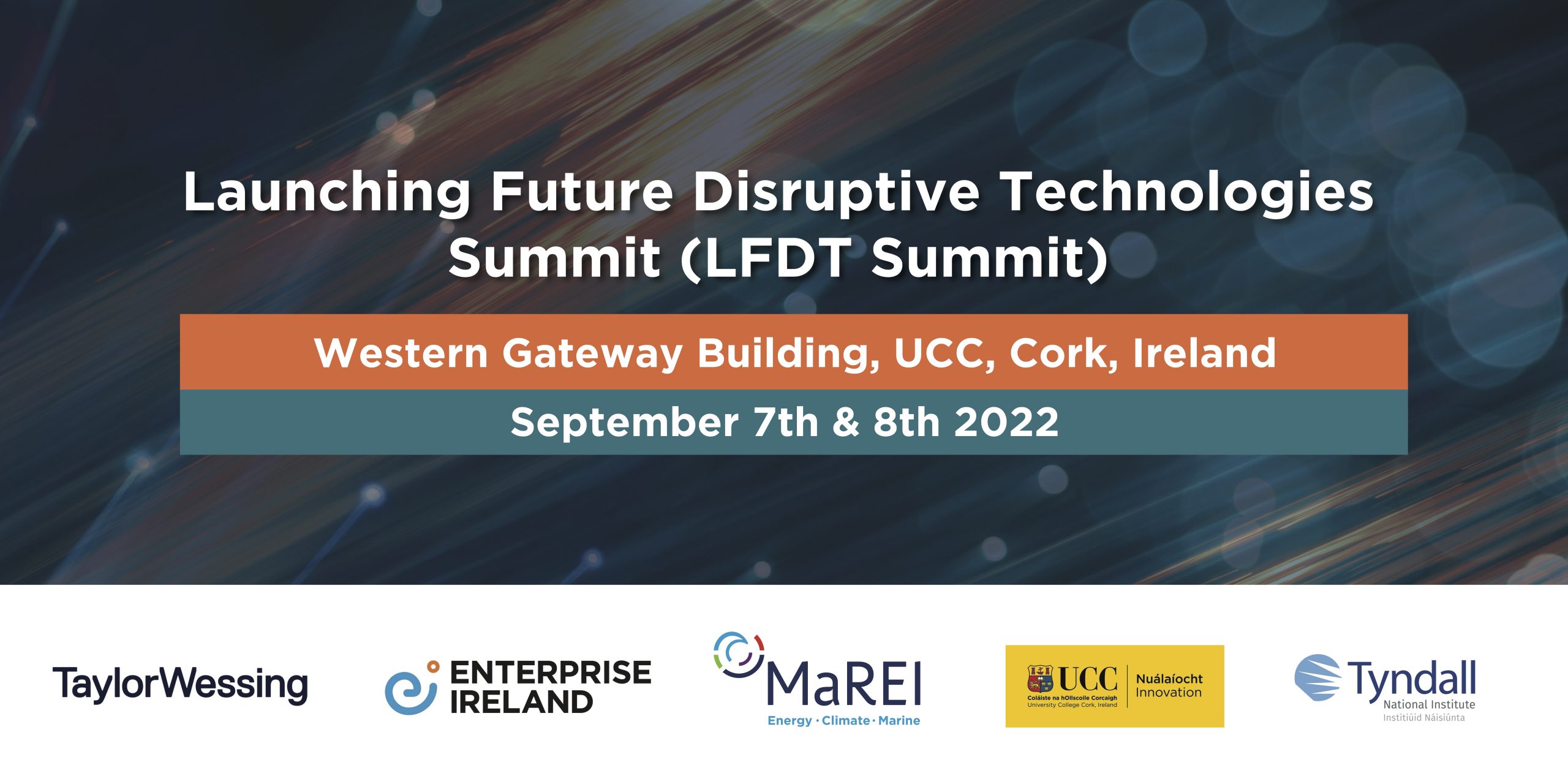 Launching Future Disruptive Technologies Summit - MaREI