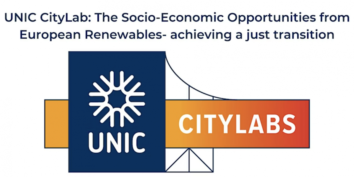 UNIC CityLab: The Socio-Economic Opportunities from European Renewables ...
