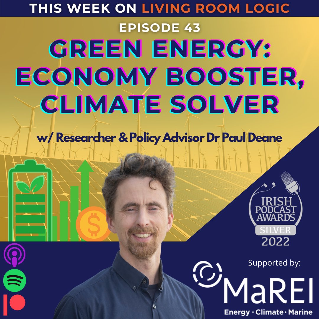 Podcast: Green Energy with Dr Paul Deane - MaREI