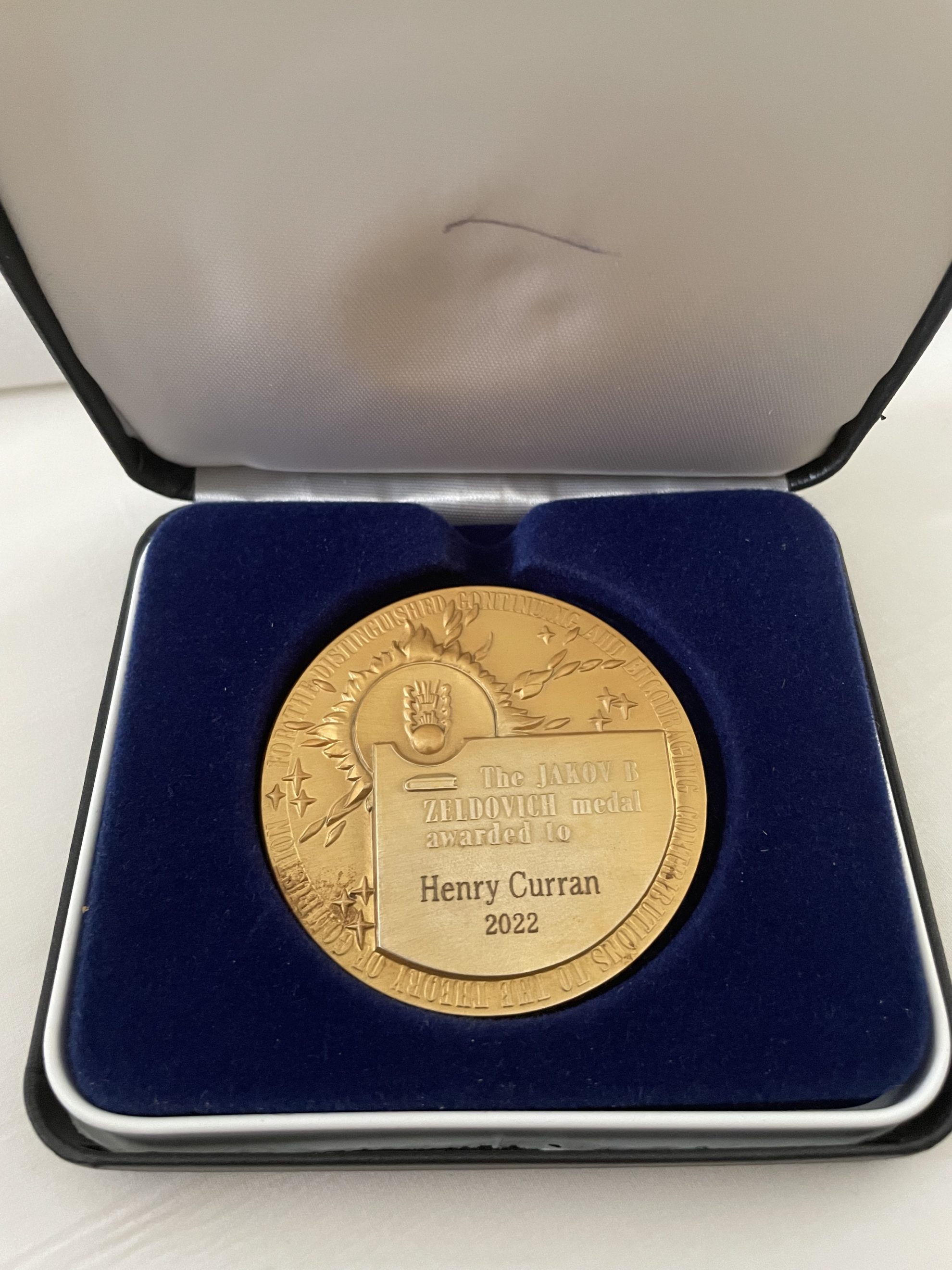 Henry Curran, Principal Investigator in MaREI @ UoG wins Ya. B ...